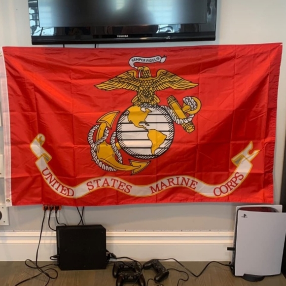 Accents | New Usmc Marine Corps 3x5 Ft Flag | Poshmark